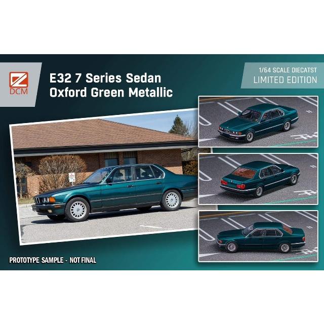 新品 DCM 1/64 BMW E32 7-Series セダン Green : ブーストギア ヤフー店 - 通販 - Yahoo!ショッピング