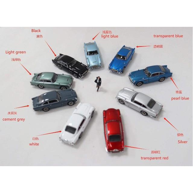 新品 DCM 1/64 アストンマーティン Aston Martin DB5 Silver フィギュア付き : ブーストギア ヤフー店 ...