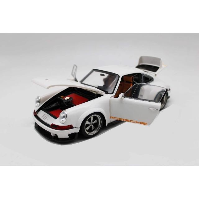 予約 GL Model 1/18 ポルシェ シンガー Porsche 964 Singer DL フル開閉 White 限定88pcs ...