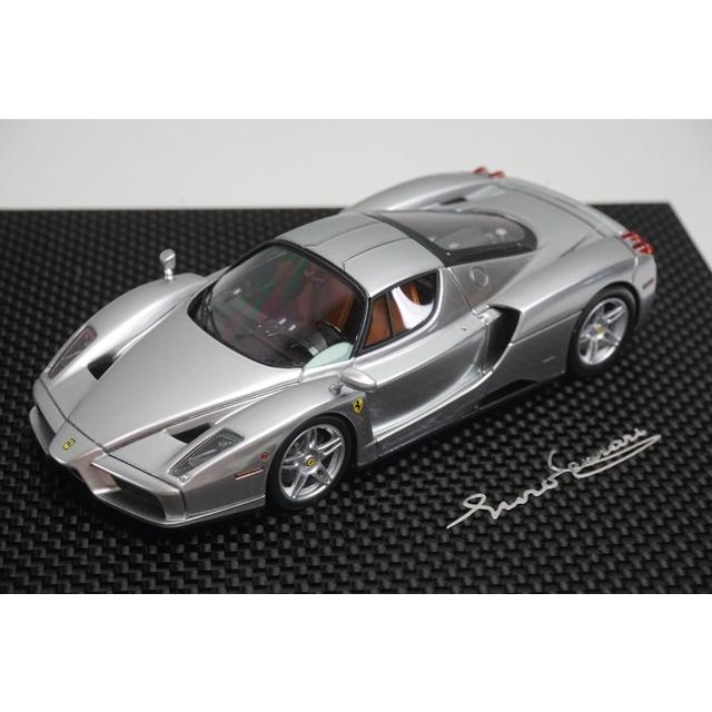 新品 Carvellous 1/43 フェラーリ エンツォ Ferrari Enzo in Carbon Fiber base カーボン ...