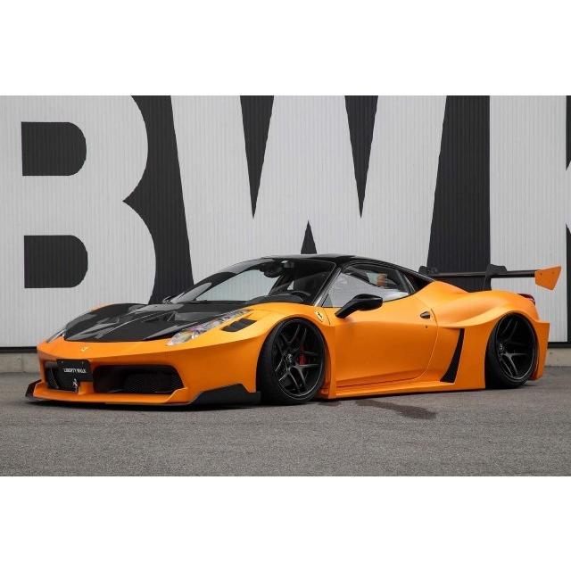 新品 Star Model 1/64 LBWK LB-Silhouette Works 458 GT Orange Carbon Hood ordinary : 9240321000209 ...