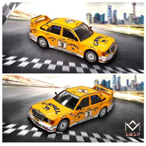 新品 LMLF 1/64 メルセデス ベンツ Mercedes Benz 190E Camel Cup : 9240329000027 ...