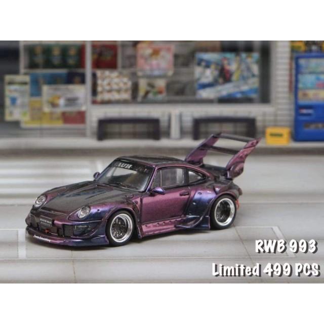 新品 Street Weapon SW 1/64 ポルシェ Porsche RWB 993 ROTANA chameleon High ...
