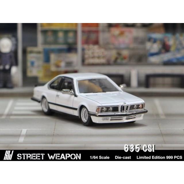 新品 Street weapon SW 1/64 BMW E24 635 CSI white 限定400台 : ブーストギア ヤフー店 ...