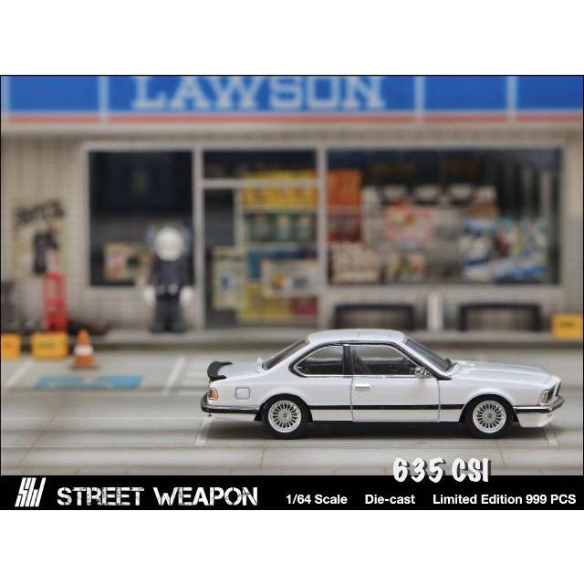 新品 Street weapon SW 1/64 BMW E24 635 CSI white 限定400台 : ブーストギア ヤフー店 ...