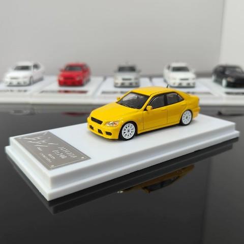 新品 BBS 1/64 トヨタ アルテッツァ toyota altezza rs200 yellow : ブーストギア ヤフー店 - 通販 ...