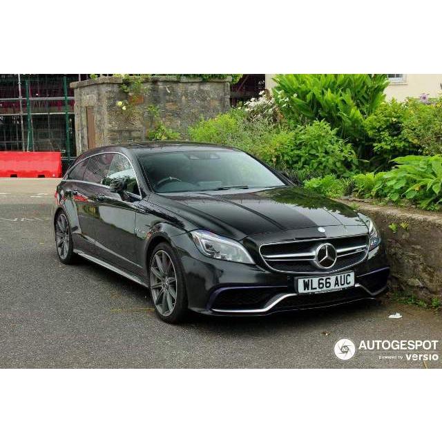 新品 Boss Machine BM 1/64 CLS 63 AMG Shooting Break hunting car 2nd generation Mk2 X218 Black 限定 ...