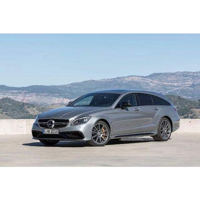 新品 Boss Machine BM 1/64 CLS 63 AMG Shooting Break hunting car 2nd generation Mk2 X218 Silver 限定 ...