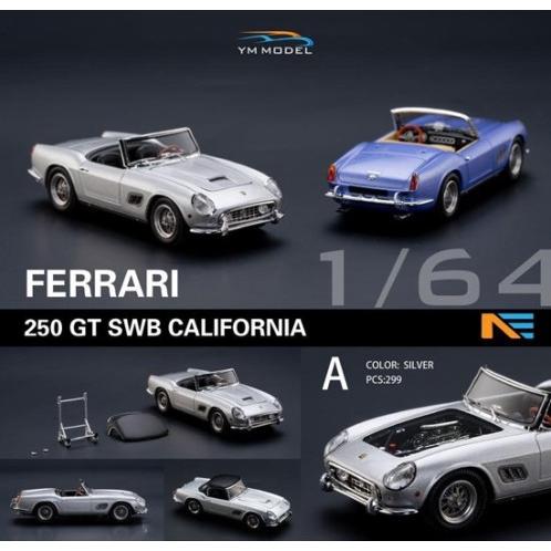 予約 YM Model AE 1/64 フェラーリ Ferrari 250 GT SWB California Spider カリフォルニア ...