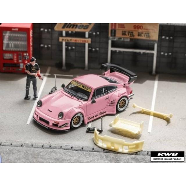 予約 Star Model 1/64 ポルシェ RWB 930 GT Wing Rauh-Welt SoCro Pink フィギュア ...