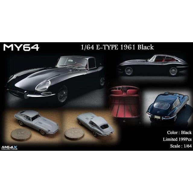 予約 MY64 x M64X 1/64 E-type Black , limited to 199pcs :9240808110902 ...