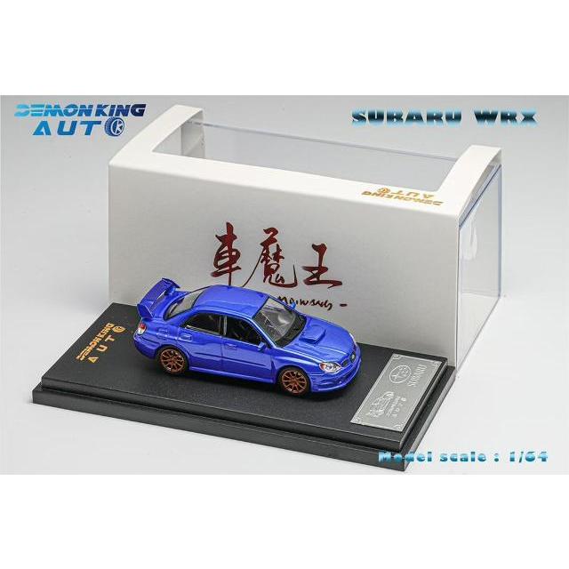 予約 Demon King Auto & DKA 1/64 スバル SUBARU WRX STI Baby Driver blue ...