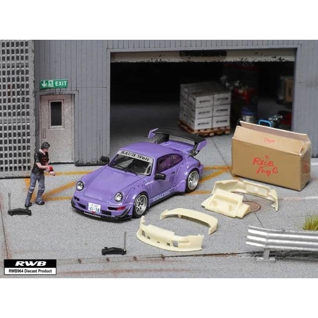 予約 Star Model 1/64 RWB RWB 964 GT Wing Rauh-Welt 改造 フィギュア付き Violetta ...