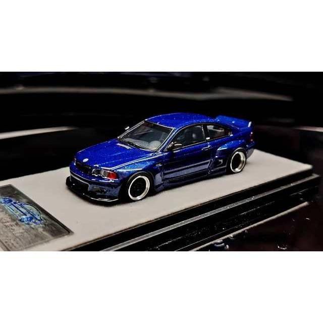 新品 Qidian Model 1/64 M3 CSL E46 Lowride WildBody Blue : ブーストギア ヤフー店 ...