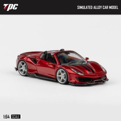 予約 TPC 1/64 Novitec 488 Roadster Wine red /silver wheel : 9241015050029 ...