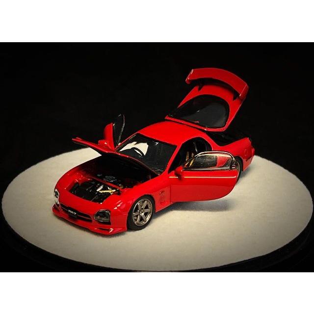 新品 PGM640804-2 PGM 1/64 マツダ MAZDA RX7 フル開閉モデル Red 丸台座Luxury : ブーストギア ...
