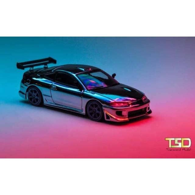 予約 Transcend Model 1/64 三菱 エクリプス Eclipse D30 Robocar Modified Chrome ...