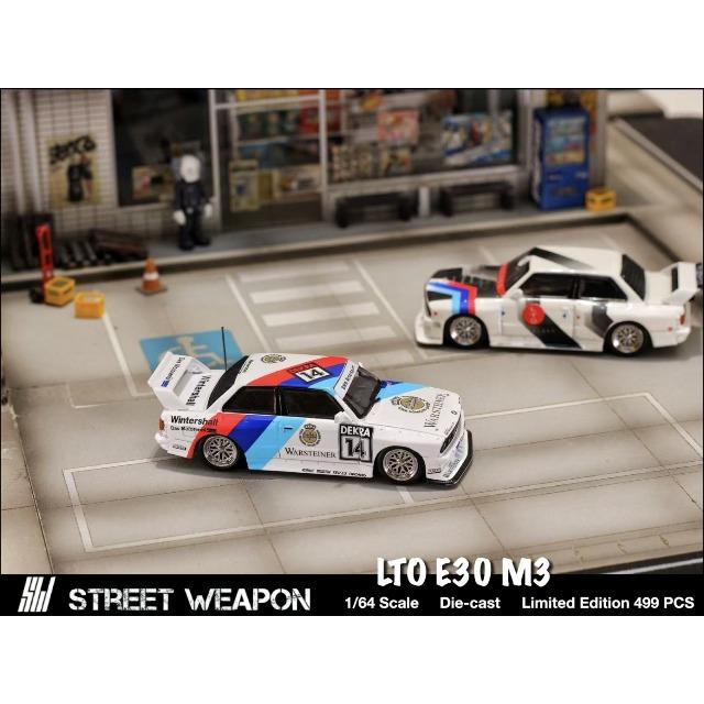 予約 SW Street Weapon 1/64 BMW E30 M3 LTO 改造車 DTM Racing Livery : ブーストギア ...