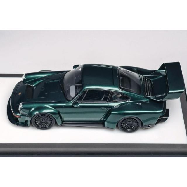 予約 MCM 1/18 ポルシェ シンガー Porsche Singer DLS Turbo dark green/high tail ...