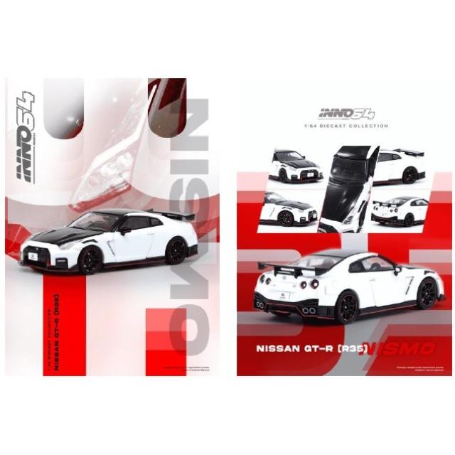 予約 IN64-R35N-WHI INNO イノモデル 1/64 日産 Nissan GT-R (R35) NISMO ホワイト : ブースト ...
