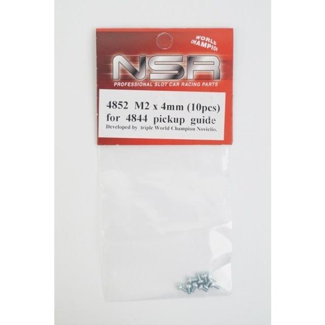 新品4852 NSR SCREWS M2 x 4mm for PICKUP GUIDE 4844 (10pcs) : ブーストギア ヤフー店 ...