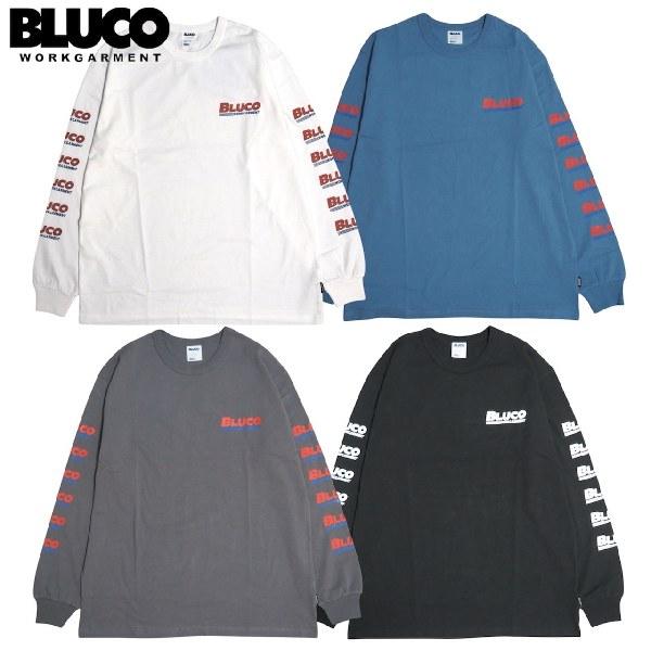 BLUCO BLUCO/ブルコ PRINT LS TEE -BWG-/ロングスリーブTシャツ 151-12-006・4color : FREEWAY - 通販 - Yahoo!ショッピング