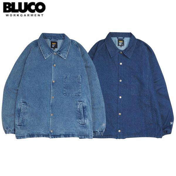 BLUCO BLUCO/ブルコ 12oz DENIM COACH JACKET/デニムコーチジャケット 151-31-026・2color : FREEWAY - 通販 - Yahoo!ショッピング