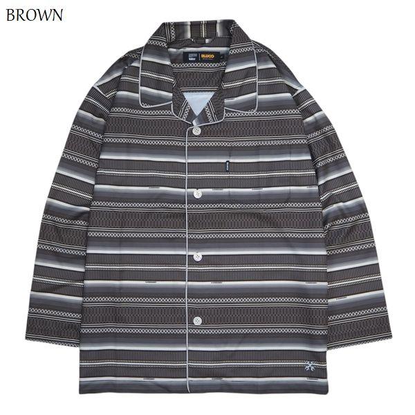 BLUCO BLUCO/ブルコ POOLSIDE SHIRT LS -Mexican-/パジャマシャツ(長袖) 153-11-004・2color : FREEWAY - 通販 - Yahoo ...
