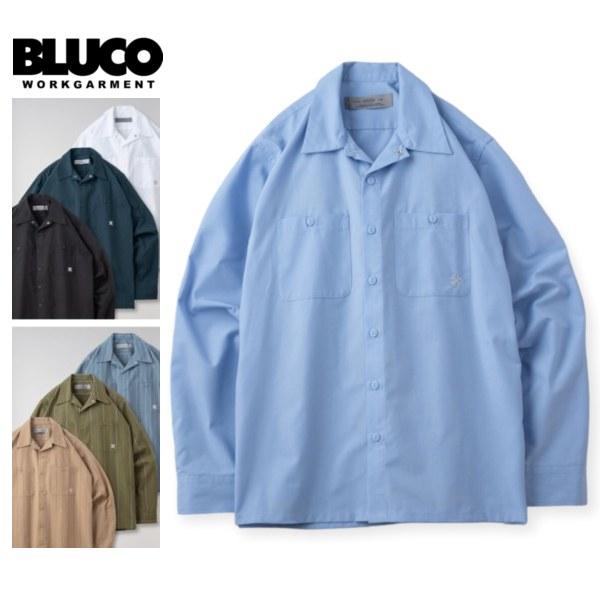 BLUCO WORK GARMENT/ブルコ STANDARD SHIRTS LS/長袖ワークシャツ 0109・7color : FREEWAY - 通販 - Yahoo!ショッピング