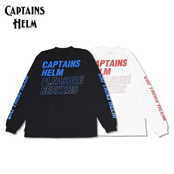 Captains Helm CAPTAINS HELM/キャプテンズヘルム #PLEASURE SEEKERS LS TEE/ロングスリーブTシャツ CH24-AW-T10・2color ...