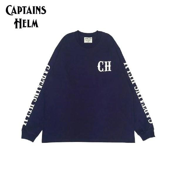 Captains Helm CAPTAINS HELM/キャプテンズヘルム #LOCALS LOGO LS TEE/ロングスリーブTシャツ CH25-SP-T02・NAVY : FREEWAY ...