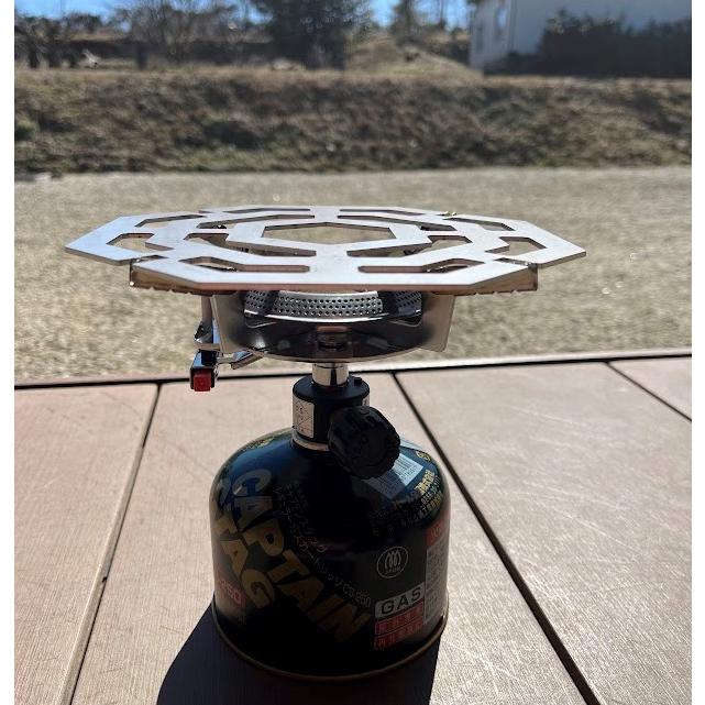 キャプテンスタッグ 小型ガスバーナー シングルバーナー M-7900 用 五徳 （8角形タイプ） : Free works - 通販 - Yahoo!ショッピング