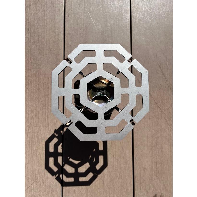 キャプテンスタッグ 小型ガスバーナー シングルバーナー M-7900 用 五徳 （8角形タイプ） : Free works - 通販 - Yahoo!ショッピング