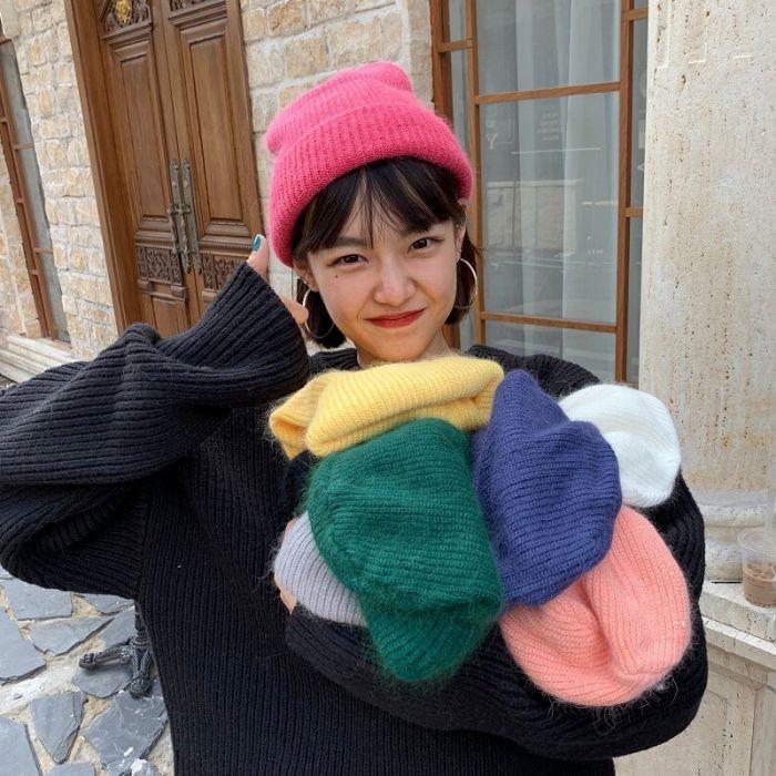 ふんわりニット帽 ニットキャップ カラフル ゆったり レディース メンズ 帽子 春 秋冬 ゴルフ 防寒 もこもこ 暖かい 大人 可愛い サーフ G169 : French-French ...