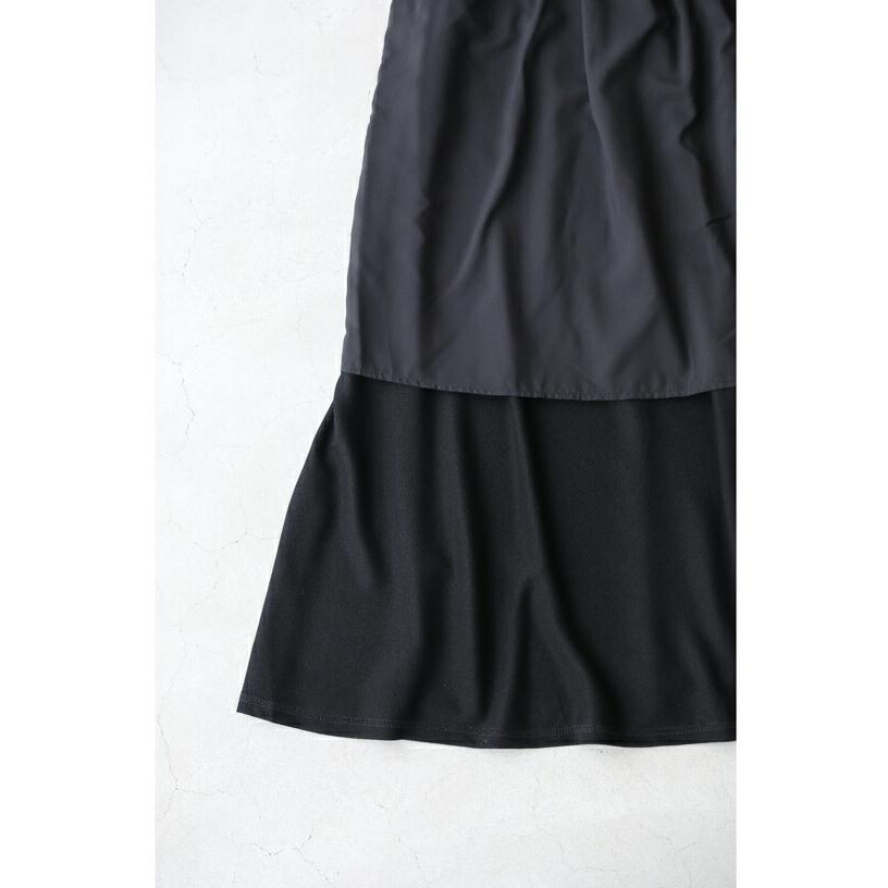 SからM対応 美ドレープカットソーと涼やかロングスカート2点セット