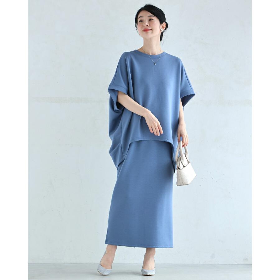 再入荷9月4日 おしり隠せて 美バランス セットアップ cawaii w6s00160 カットソー  スカート 体型カバー オシャレ 個性的 大人可愛い エレガント 上品 春 夏 スウェット レディース ファッション ミセス 30代 40代 50代 福袋 おしり隠せて 美バランス セットアップ : CAWAII - 通販 - Yahoo