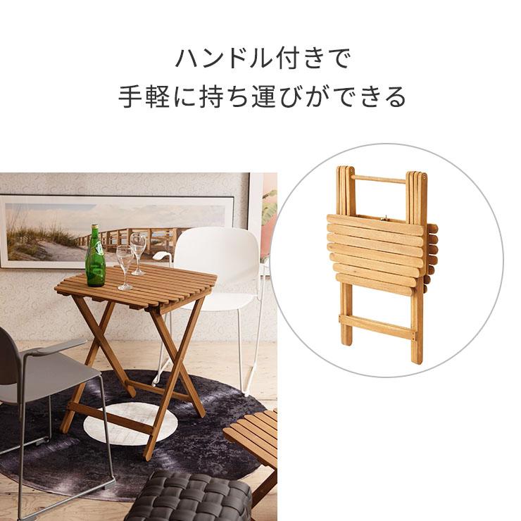 フォールディングハイテーブル NX-532 木製 折りたたみテーブル アウトドア テラス 円形 丸型 コンパクト 持ち運び キャンプ : アンティークと雑貨店FrenchFlow - 通販 ...