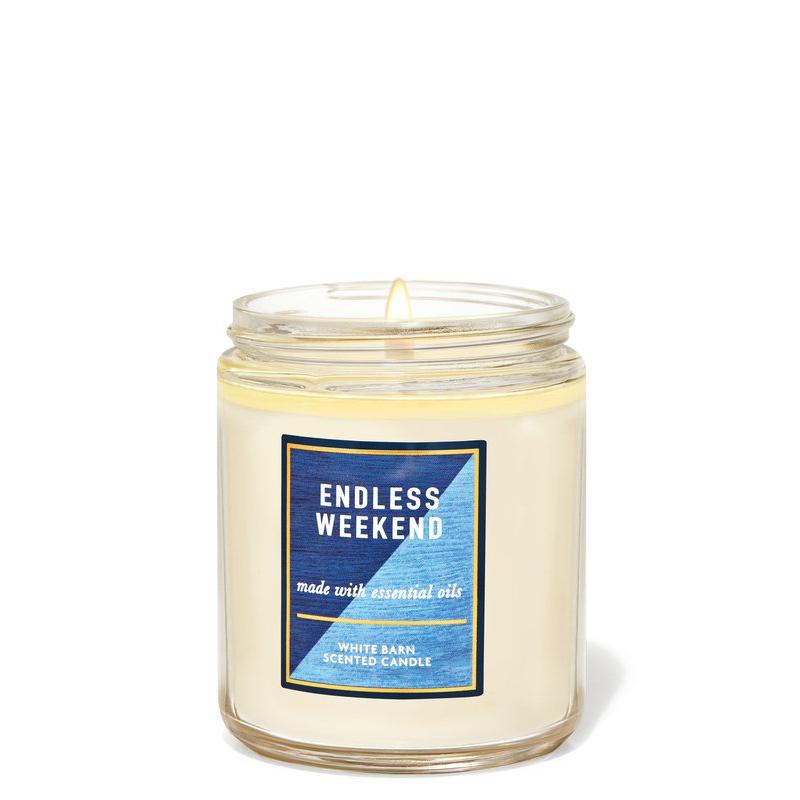 Bath＆Body Works Bath & Body バス＆ボディワークス アロマキャンドル 1wick エンドレスウィークエンド ...