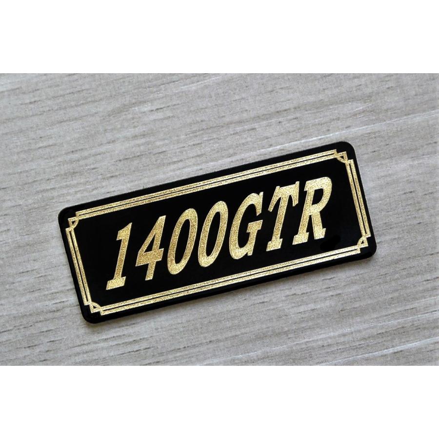 E-114-3 1400GTR 黒/金 オリジナルステッカー スクリーン サイドカバー カウル カスタム 外装 タンク スイングアーム 等に : フレイア - 通販 - Yahoo!ショッピング