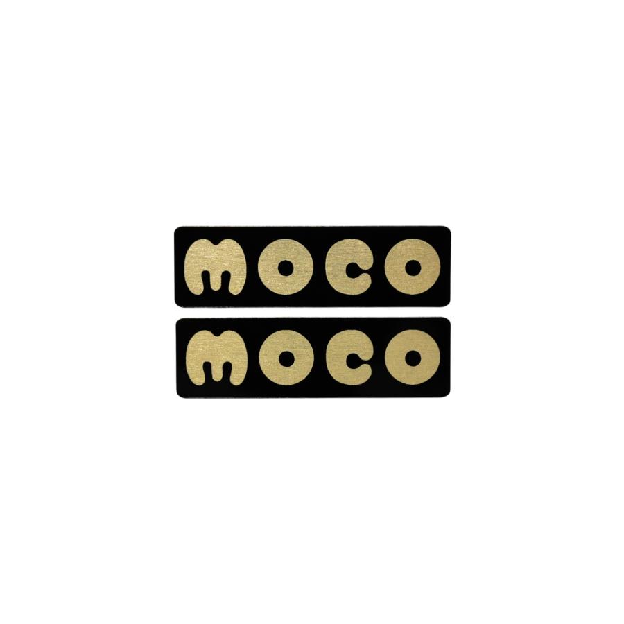 EE-718-3 MOCO 黒金 アクリル2層 ステッカー 日産 モコ MG22S MG33S カスタム 前期 後期 2枚1セット : フレイア - 通販 - Yahoo!ショッピング