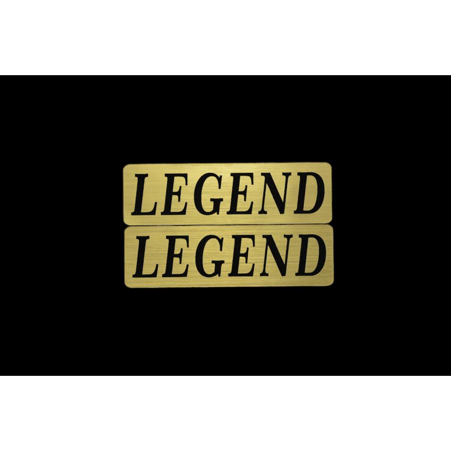 EE-911-1 LEGEND 金黒 アクリル2層 ステッカー ホンダ レジェンド KC2 KB1 KB2 カスタム 前期 後期 2枚1セット : フレイア - 通販 - Yahoo!ショッピング
