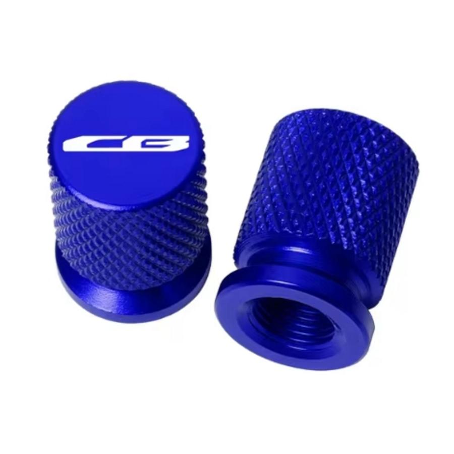 S-34 CB 青 CB400SF CB1300SF CB1000SF CB1100 CB750 エアーバルブキャップ パーツ カスタム部品 : s-34 : フレイア - 通販 ...