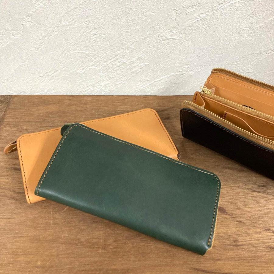 Lien (リアン) 日本製 栃木レザー ベリーレザー L字 ジップ ロングウォレット / 長財布 : Fridgestore - 通販 - Yahoo!ショッピング