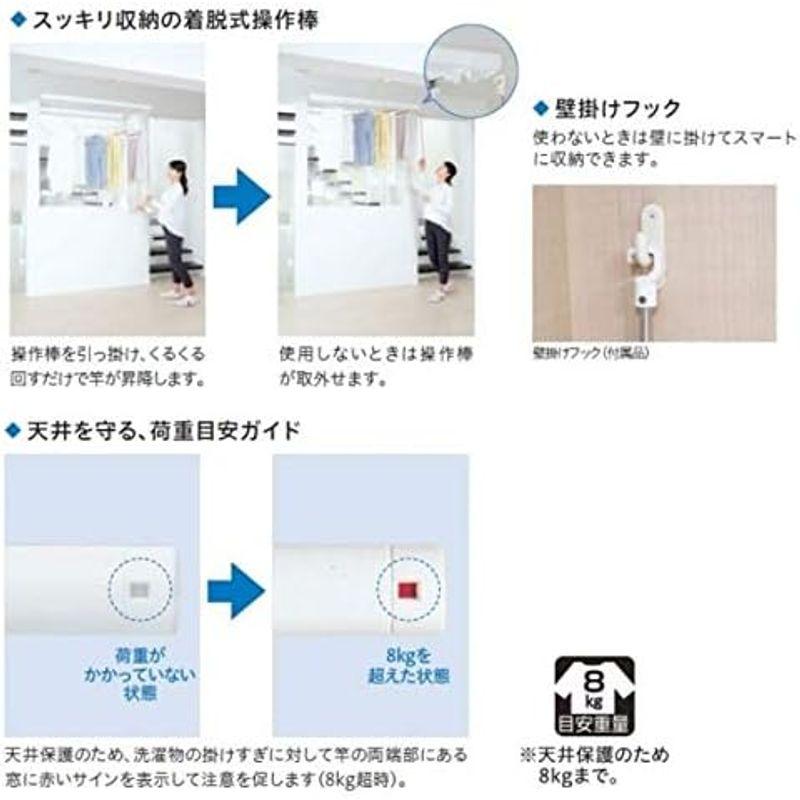 ホスクリーン 《室内用昇降式》 川口技研 面付タイプ URM-S-W 全長1340mm : DIYインテリアの店friendlymoon - 通販 - Yahoo!ショッピング