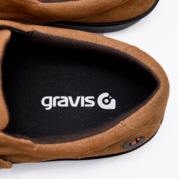 gravis メンズ GRAVIS グラビス 25226 SHANAHAN シャナハン モンクストラップスエードシューズ ブラウンスエード素足 ...