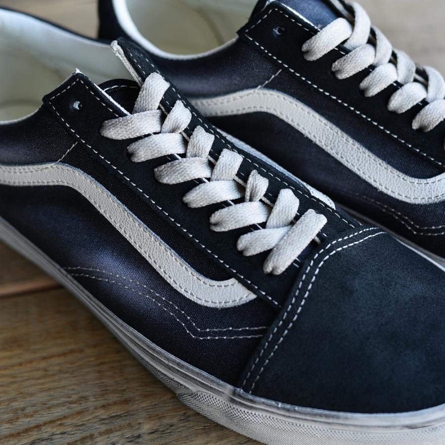 VANS（ヴァンズ） バンズ スニーカー希少即納OLDSKOOL オールドスクール WAVE WASHED BLACK ユーズド加工 ...