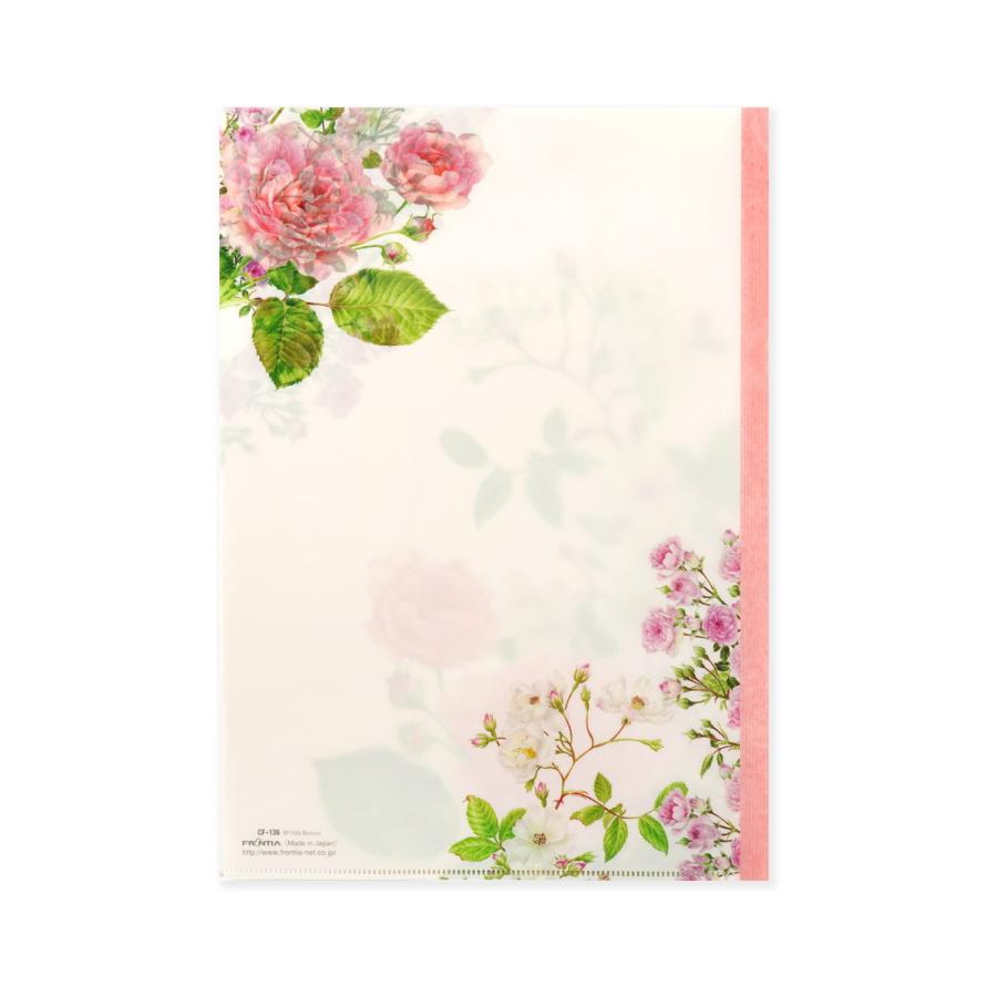 クリアフォルダ A4 ボタニカルローズ｜cf-136 : フロンティアYahoo!ショップ - 通販 - Yahoo!ショッピング