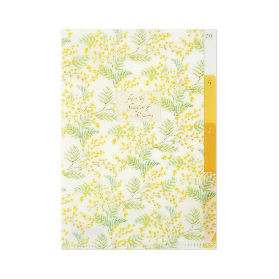 B6クリアフォルダ ミモザ｜cf-158 : フロンティアYahoo!ショップ - 通販 - Yahoo!ショッピング