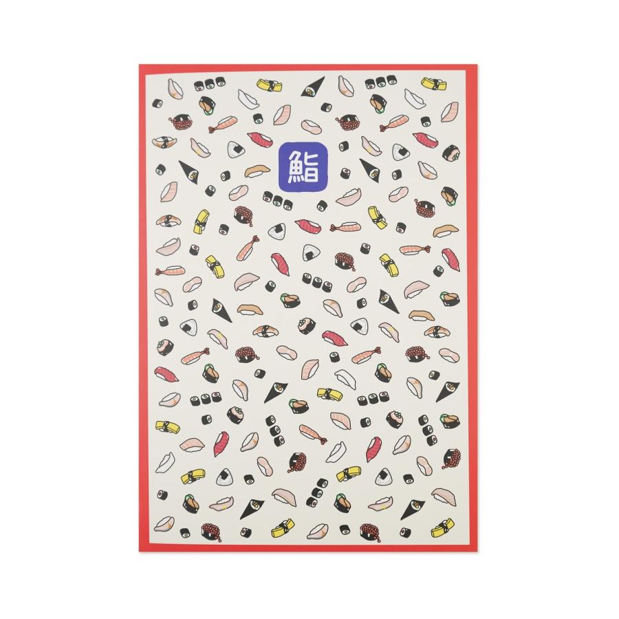 A5ノート 寿司イラスト｜cho-069 : フロンティアYahoo!ショップ - 通販 - Yahoo!ショッピング