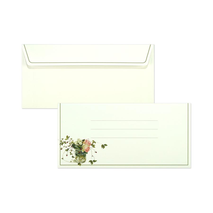 封筒 Fujicoバラとヘビイチゴ｜ev-667 : フロンティアYahoo!ショップ - 通販 - Yahoo!ショッピング